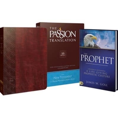 The Passion Translation Bible (God Encounters Edition) and The Prophet ...
